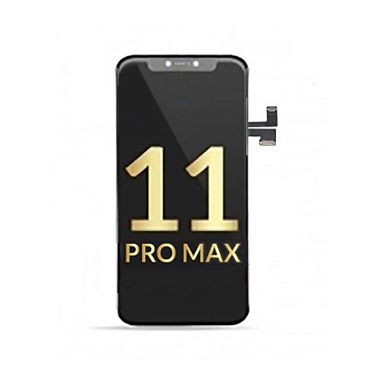 iPhone 11 Pro Max Soft OLED Replacement Screen Premium (Black) – LSRE Parts