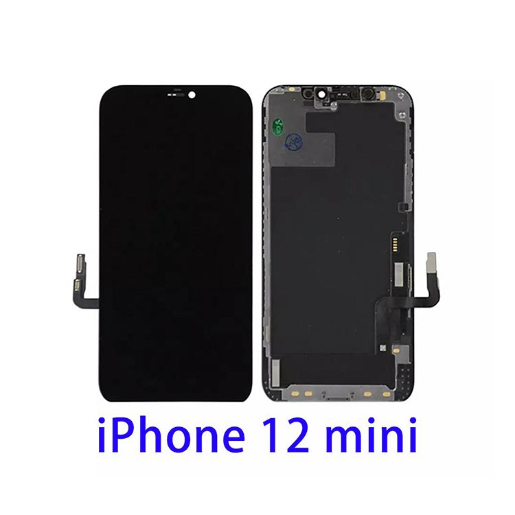 iPhone 12 Mini Hard OLED Replacement Screen Premium (Black) – LSRE Parts